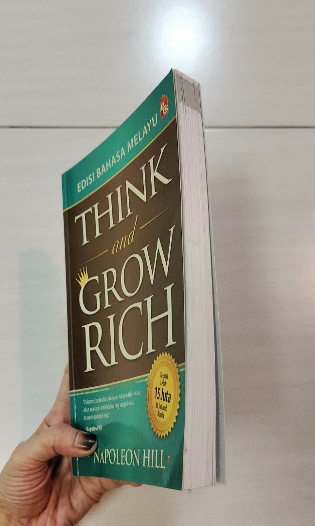 Think And Grow Rich Edisi Bahasa Melayu Napoleon Hill Hobbies