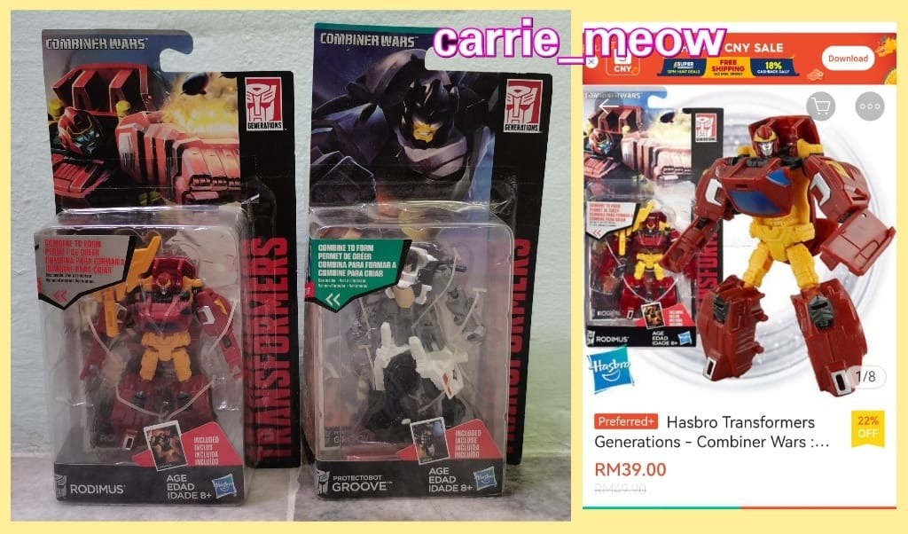 Transformers Combiner Wars RODIMUS & GROOVE in MINT condition, Hobbies ...