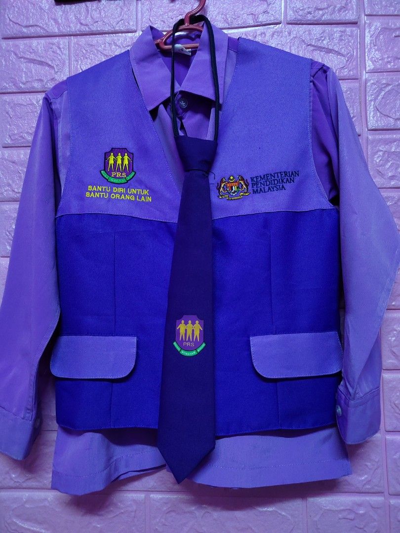 UNIFORM PRS SEKOLAH, Babies & Kids, Babies & Kids Fashion on Carousell