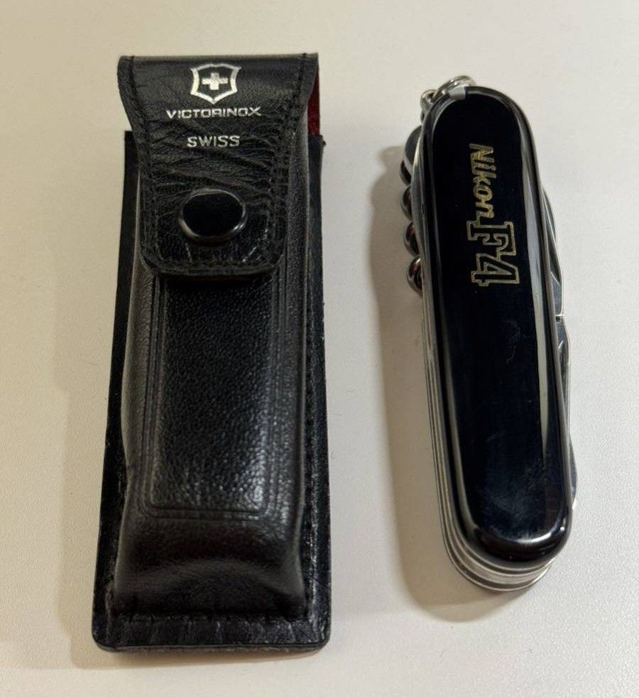 Victorinox Nikon F4 Special Edition Climber 91mm Swiss Army Knife ...