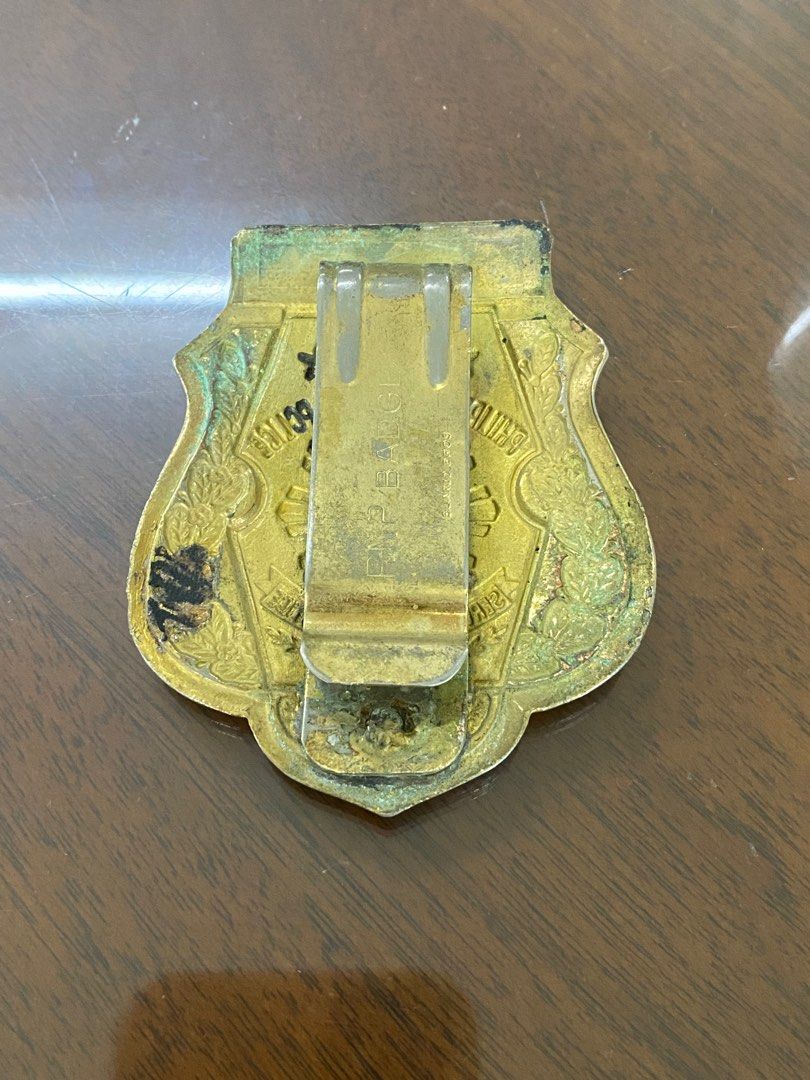 Vintage PNP Philippine National Police Badge Chapa - Suazez Brothers ...