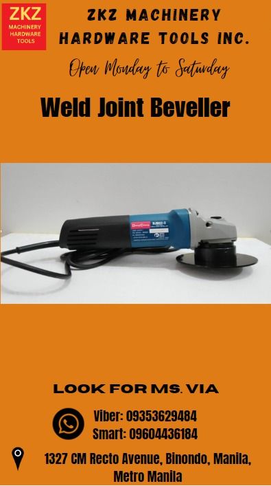 WELD JOINT BEVELLER, Commercial & Industrial, Construction Tools ...