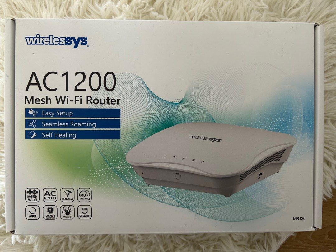 wirelessys router AC1200, 電腦＆科技, 電腦周邊及配件, Wifi及上網相關產品 - Carousell