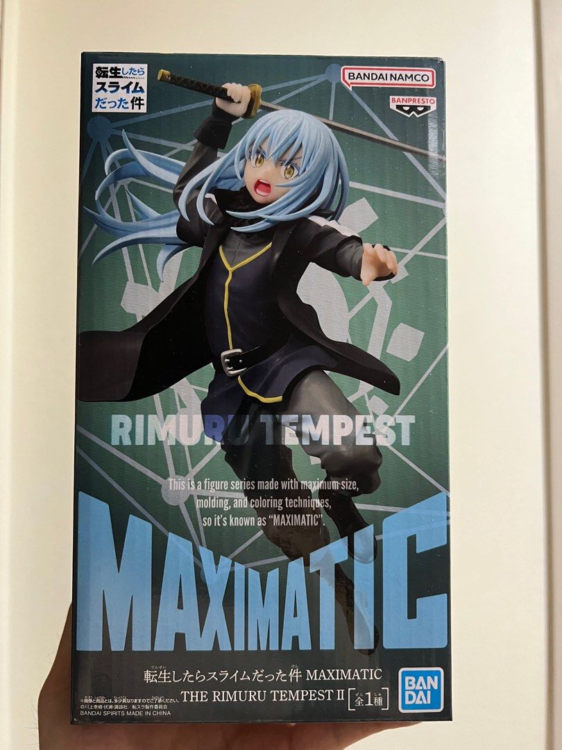 WTS Banpresto Rimuru Tempest Maximatic Figure (Bandai Namco Slime ...