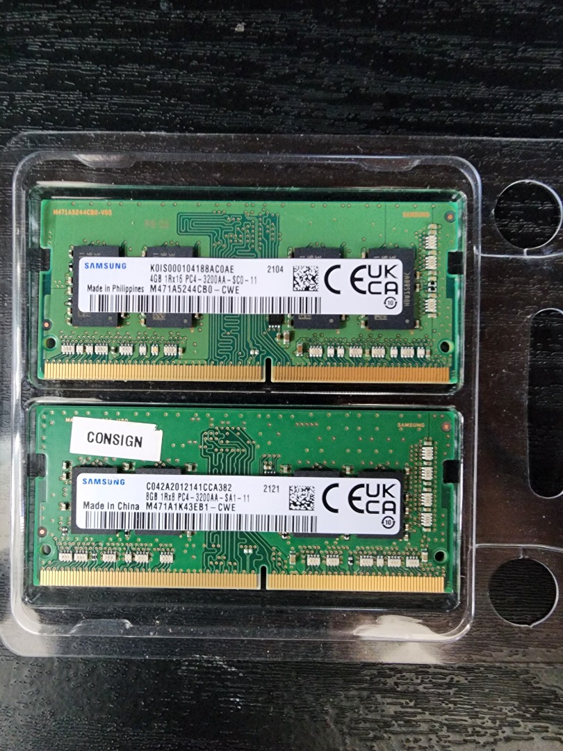 記憶體 【8GB】DDR4 3200 Samsung SODIMM Laptop Memory 手提電腦RAM|筆記本內存|Notebook|SO-DIMM|SODIMMs|8 GB|8G ...