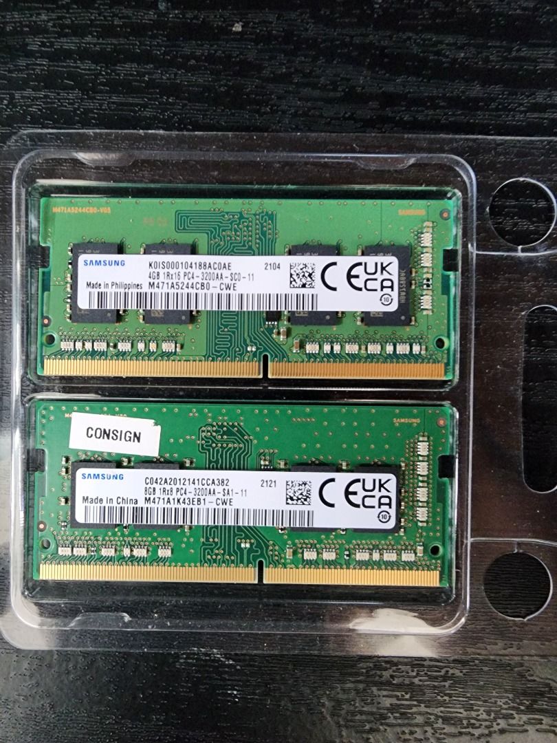記憶體 【8GB】DDR4 3200 Samsung SODIMM Laptop Memory 手提電腦RAM|筆記本內存|Notebook|SO-DIMM|SODIMMs|8 GB|8G ...