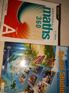 Social Studies Textbook Upper Secondary, Hobbies & Toys, Books ...