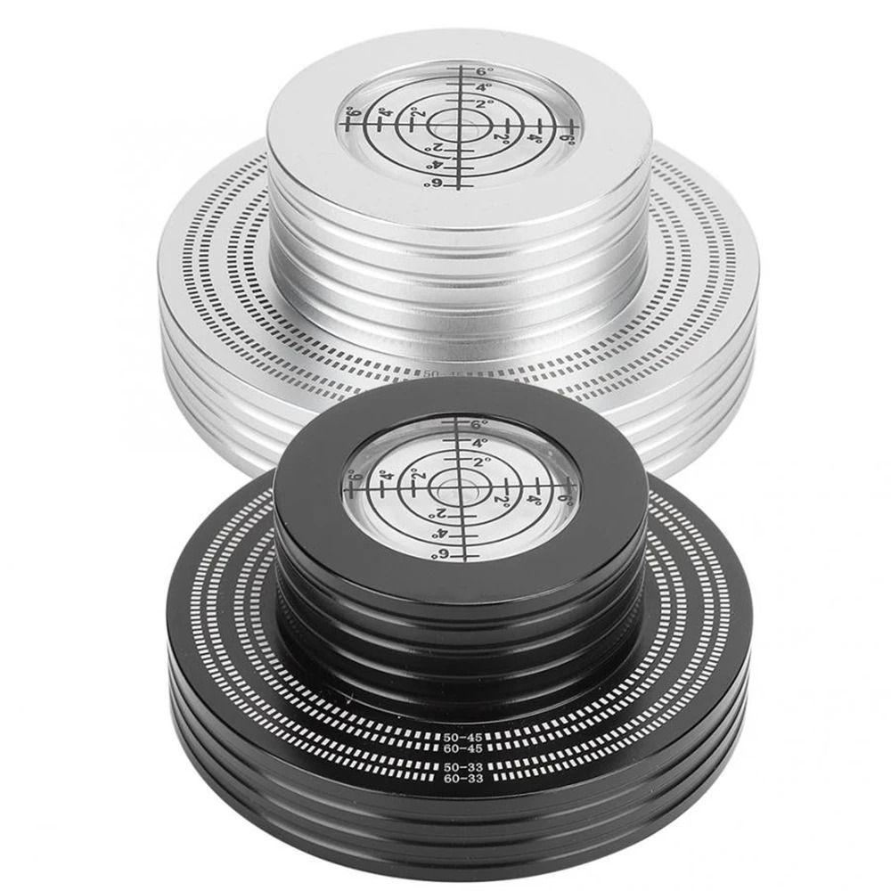 Aluminum Record Player Weight Turntable Bubble Level 50Hz 60Hz LP Vinyl ...