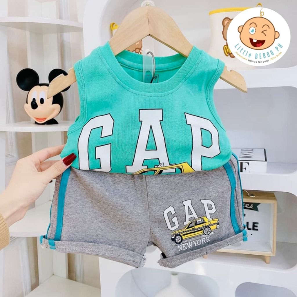 Baby Kids Sando and Short Terno Boys Cotton Sando Set (1 to 12 years ...