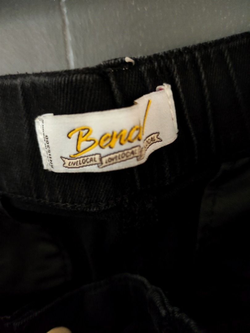 Bench Black Pants, Men's Fashion, Bottoms, Trousers on Carousell