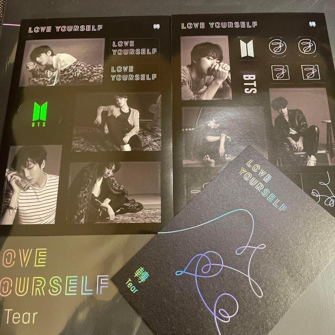 Bts Ly Tear Vinyl Hobbies Toys Memorabilia Collectibles K Wave