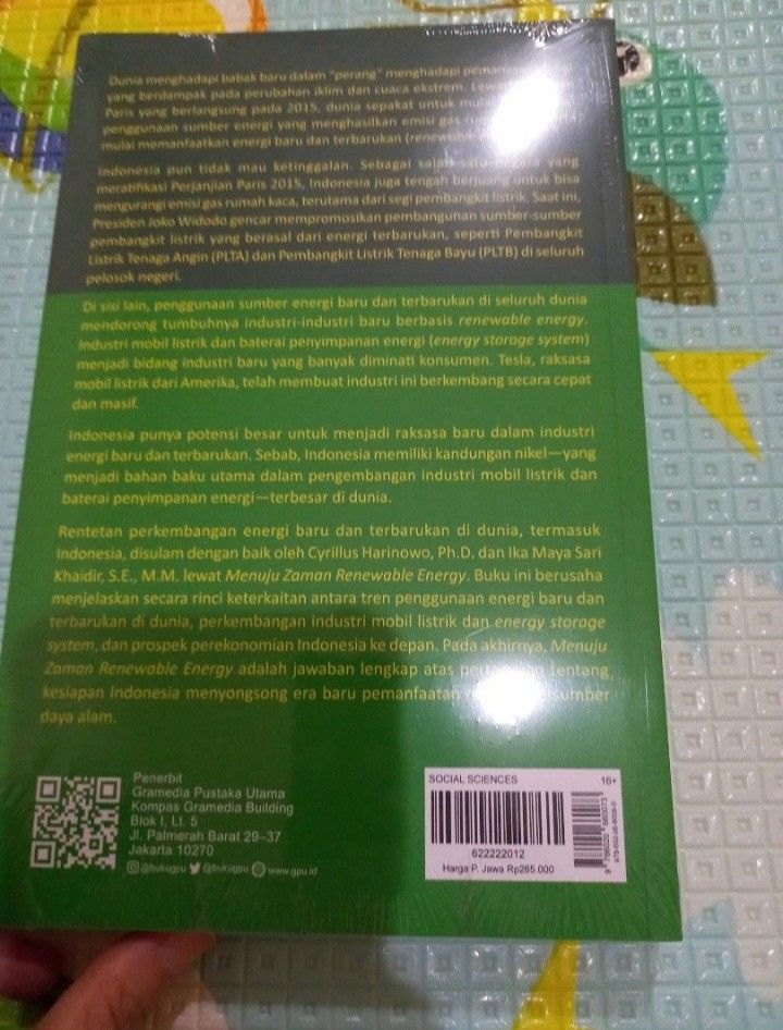 Buku energy buku renewable energy buku original, Buku & Alat Tulis ...
