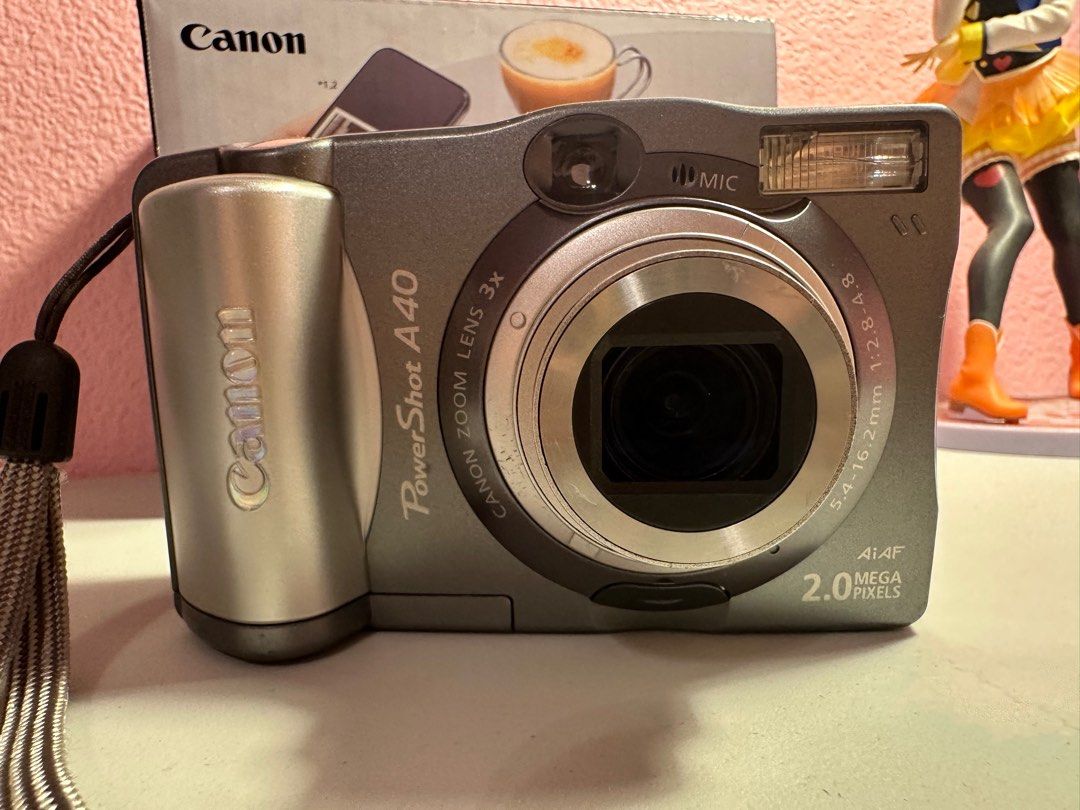 Canon A40 ccd 數位相機, 相機攝影, 相機在旋轉拍賣