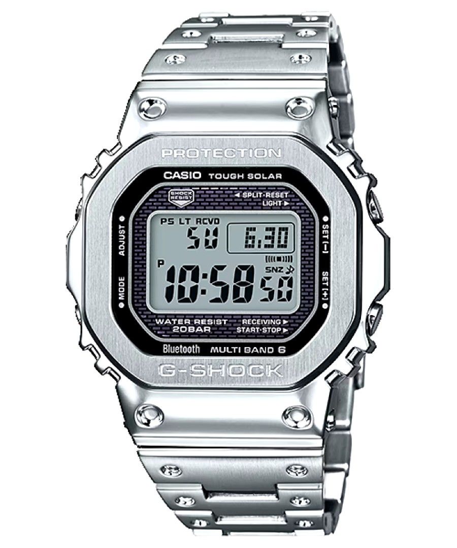 CASIO FULL METAL GMW-B5000 SERIES GMW-B5000D-1, Luxury, Watches on ...