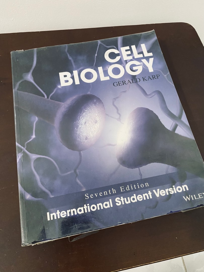 Cell biology Seventh Edition (Gerald Karp), Hobbies & Toys, Books ...
