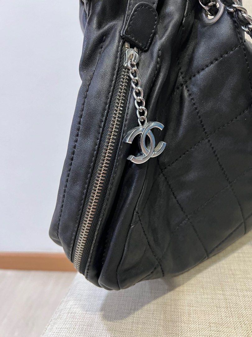 Chanel Expandable Zip Around Tote Quilted, Luxury, Bags & Wallets on ...