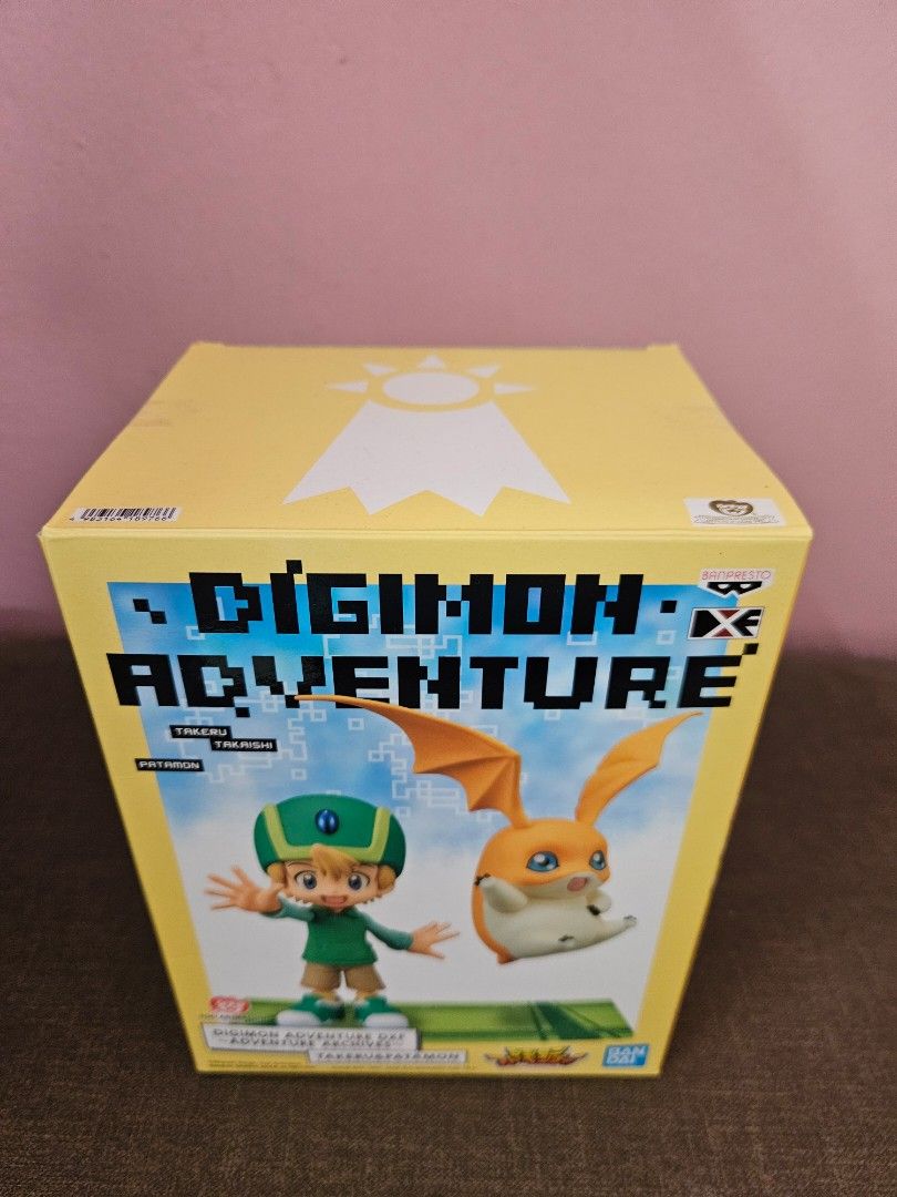Digimon Adventure DXF Adventure Archives "Takeru & Patamon", Hobbies & Toys, Toys & Games on ...