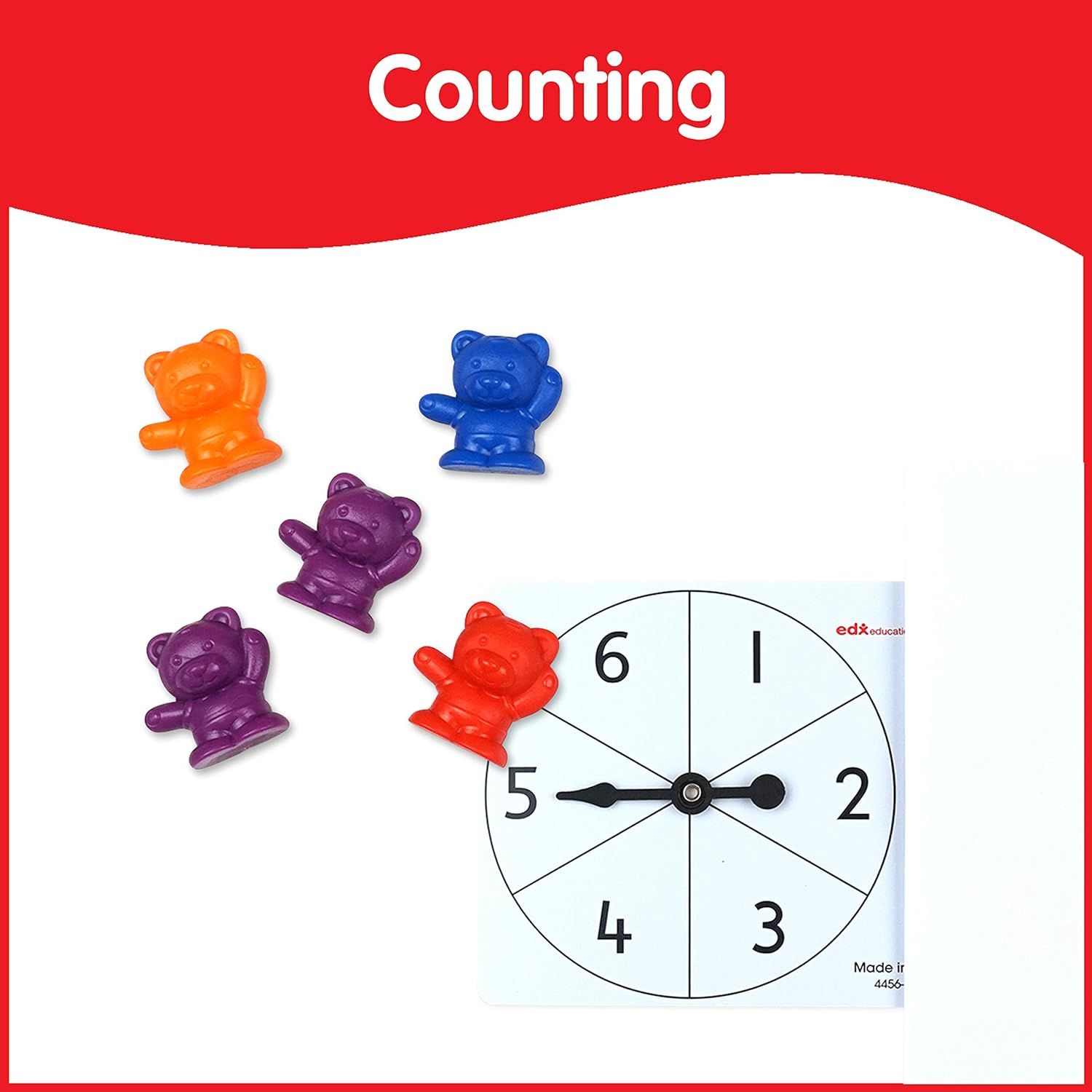 edxeducation Counting Bears with Matching Bowls - Early Math ...