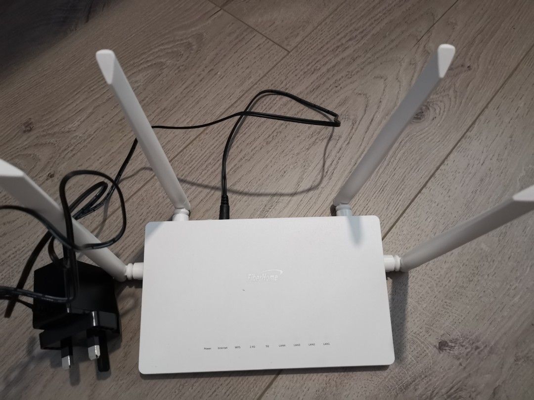 Fibre wireless router, Computers & Tech, Parts & Accessories ...