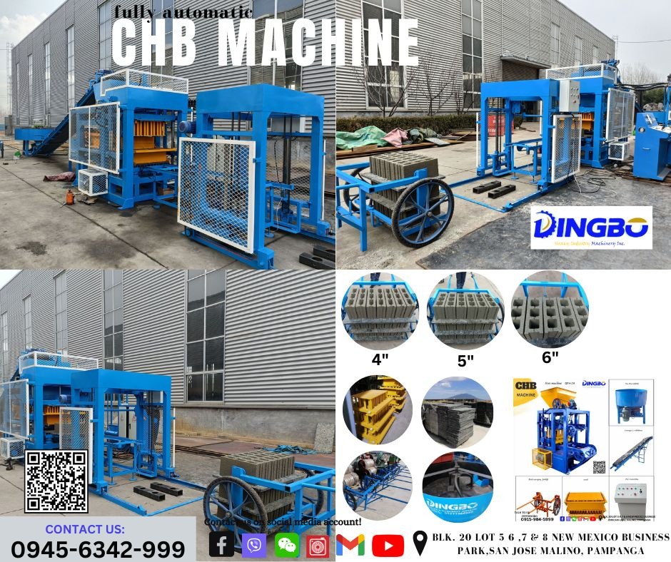 FULLY AUTOMATIC CHB MACHINE, Commercial & Industrial, Construction ...