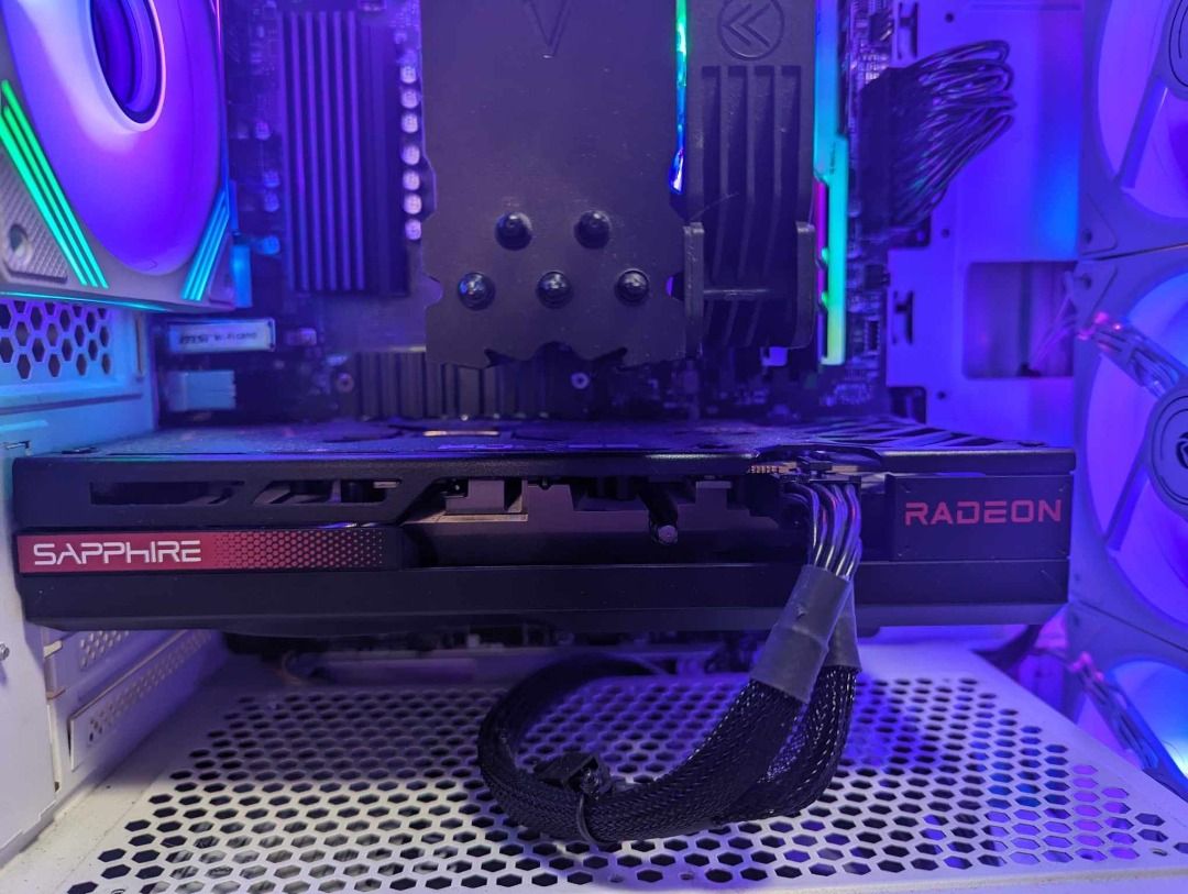 Gaming PC Rig Ryzen 7 5700x | RX 7600 8GB | B550M Wifi | 16GB RAM ...