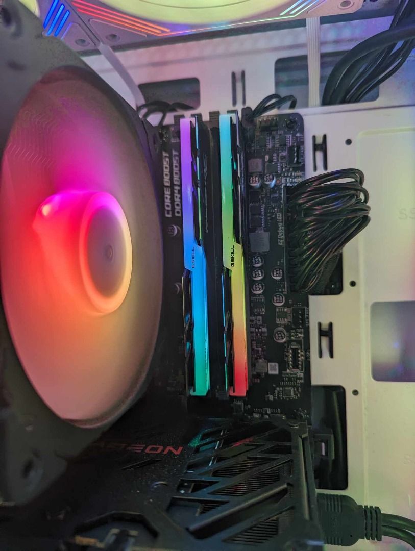 Gaming PC Rig Ryzen 7 5700x | RX 7600 8GB | B550M Wifi | 16GB RAM ...