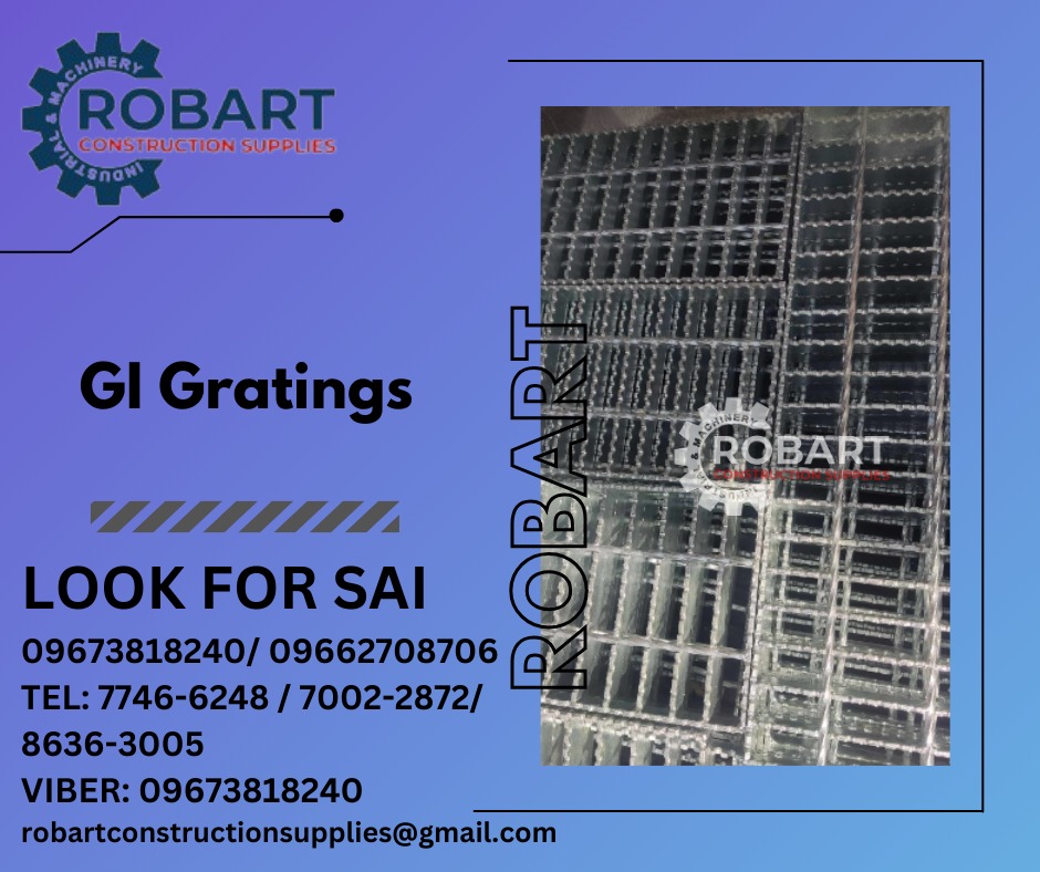 GI Gratings, Commercial & Industrial, Construction Tools & Equipment on ...