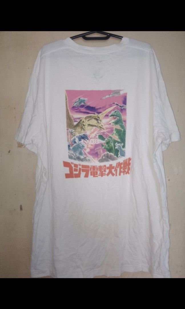 GODZILLA X UNIQLO, Men's Fashion, Tops & Sets, Tshirts & Polo Shirts on ...