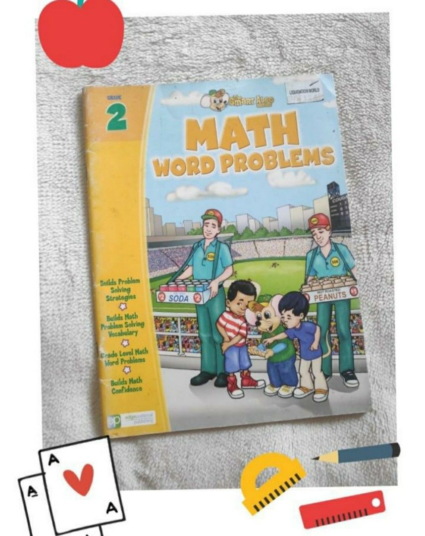 Grade 2 Math Word Problems Workbook, Hobbies & Toys, Books & Magazines ...
