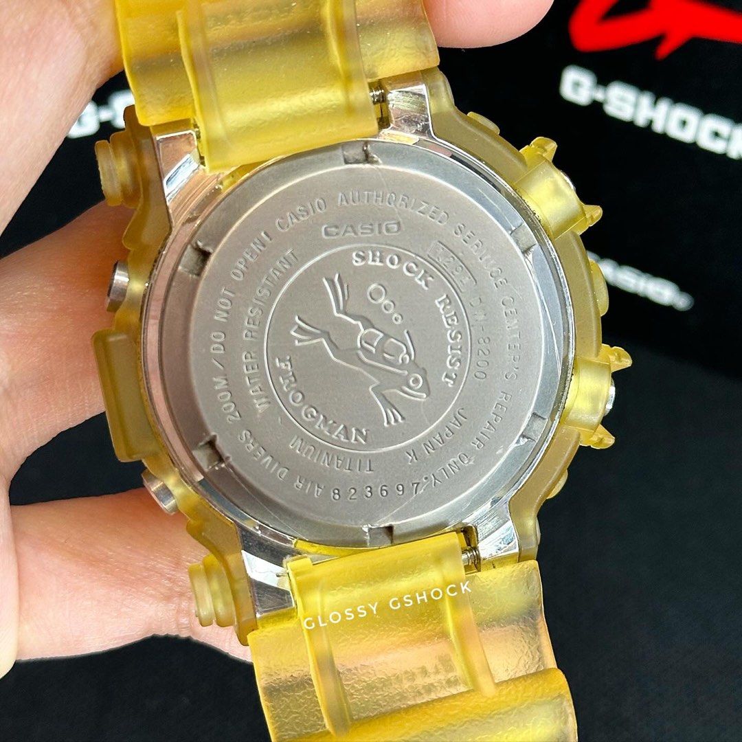 GSHOCK FROGMAN x DW-8200, Men's Fashion, Watches & Accessories, Watches ...