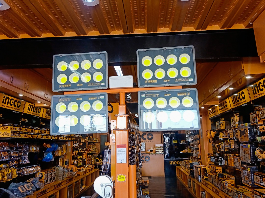 HAKATA JAPAN LED tower light WITH HAKATA JAPAN DIESEL GENERATOR OPEN ...