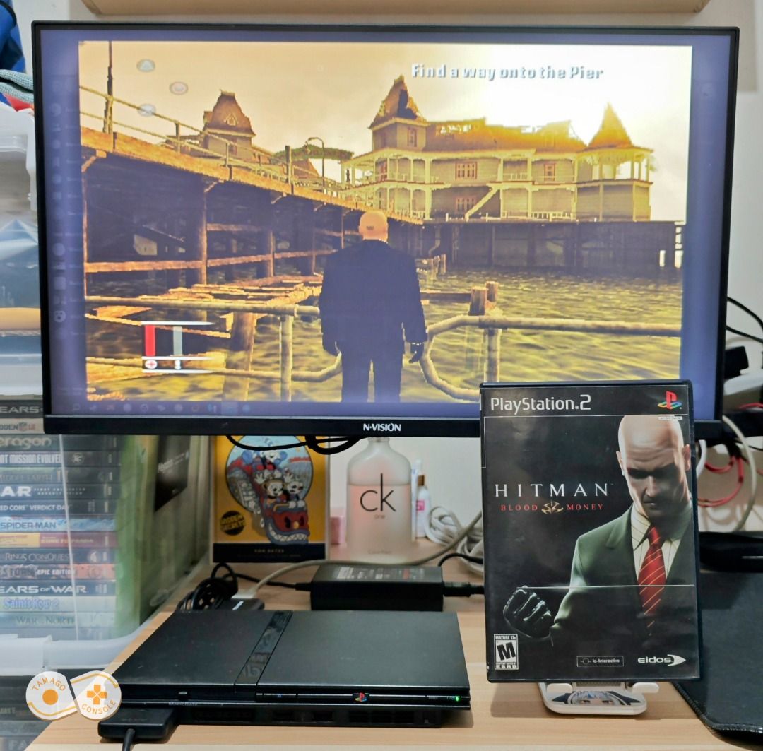 Hitman Blood Money - [PS2 Game] [NTSC - ENGLISH Language], Video Gaming ...