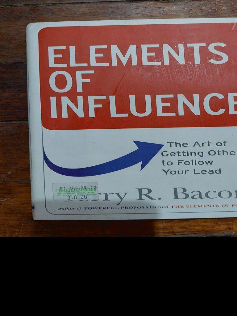 INFLUENCE BOOKS, Hobbies & Toys, Books & Magazines, Textbooks on Carousell