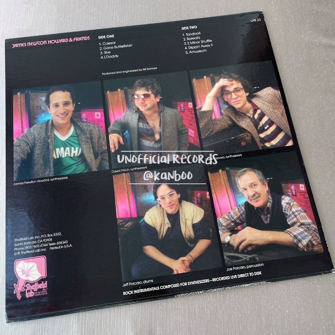 review33.com: 二手市場: 出售: 《James Newton Howard & Friends》黑膠唱片