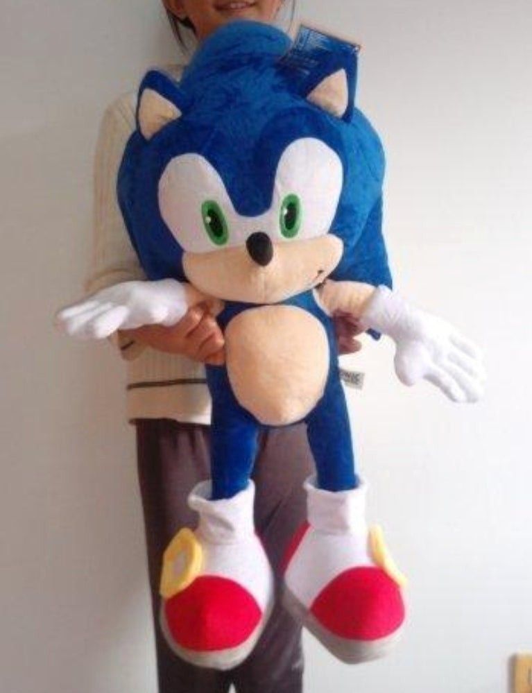 Jumbo Sonic the hedgehog plush U.S authentic, Hobbies & Toys, Toys ...