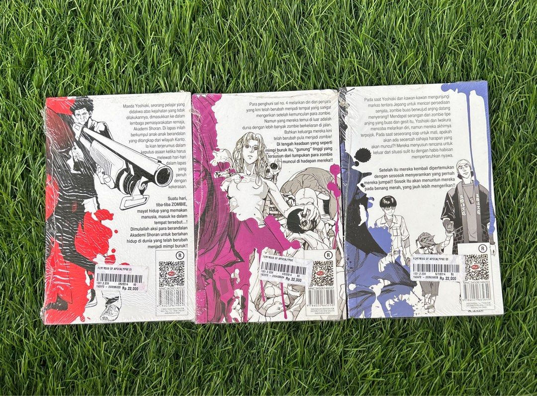 Komik / Manga Fortress of Apocalypse Vol 1-3, Buku & Alat Tulis, Komik dan Manga di Carousell