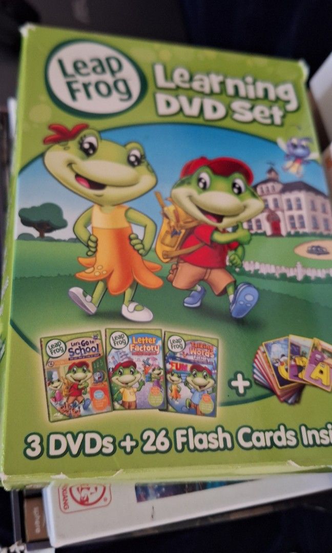Leapfrog Learning DVDs, Hobbies & Toys, Books & Magazines, Children's ...