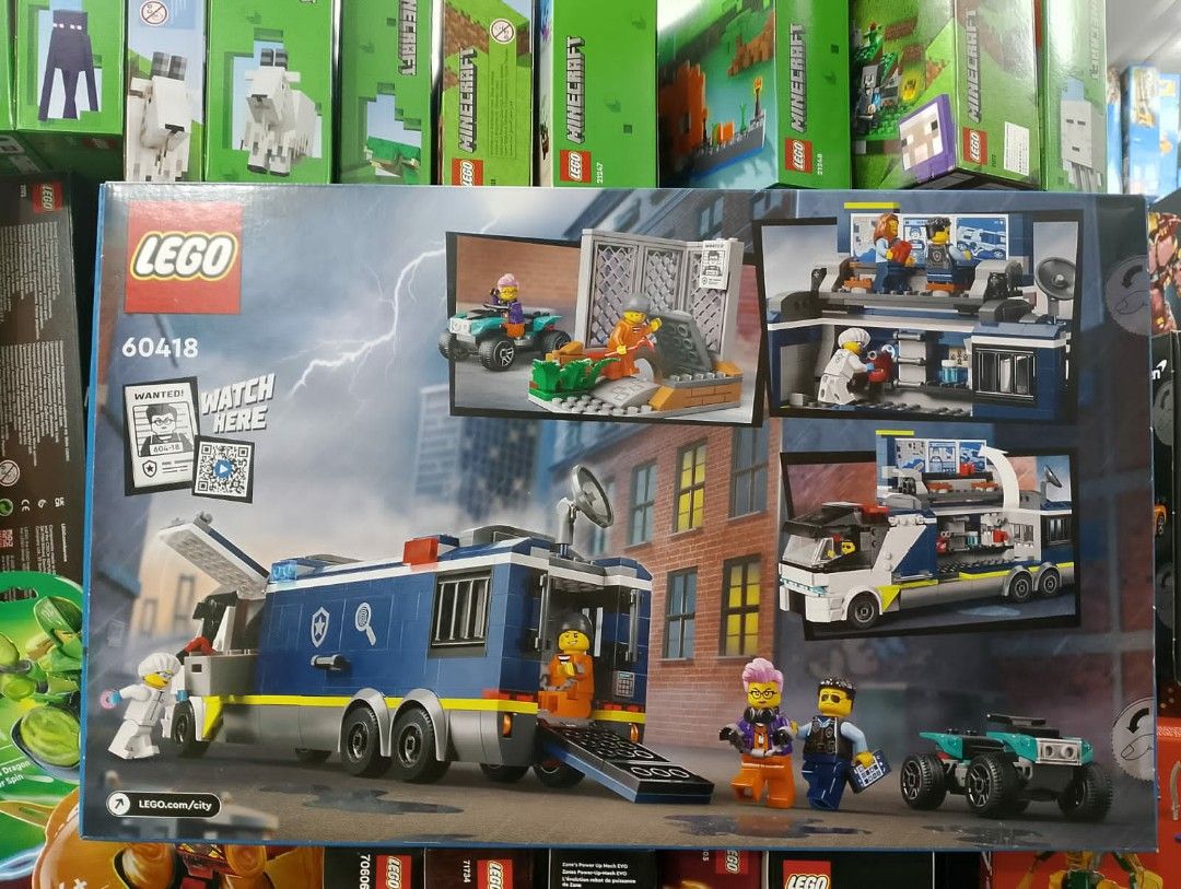 Lego City Police Mobile Crime Lab Truck 60418, Hobbies & Toys, Toys ...