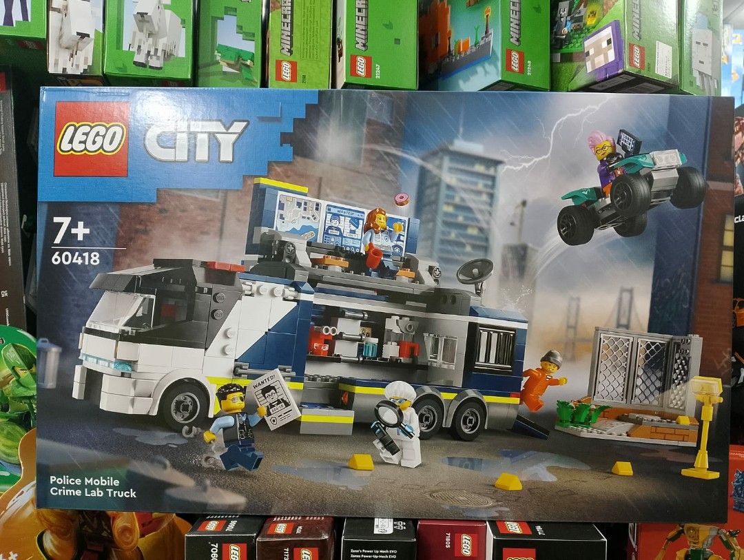 Lego City Police Mobile Crime Lab Truck 60418, Hobbies & Toys, Toys ...