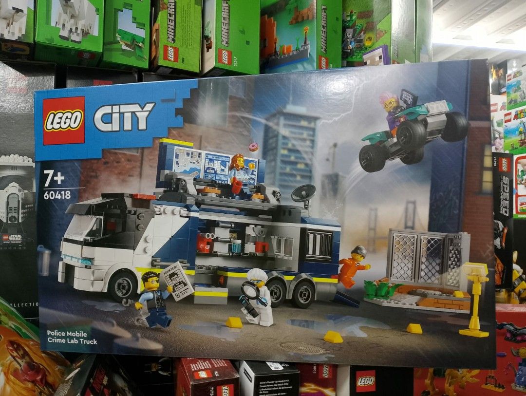 Lego City Police Mobile Crime Lab Truck 60418, Hobbies & Toys, Toys ...