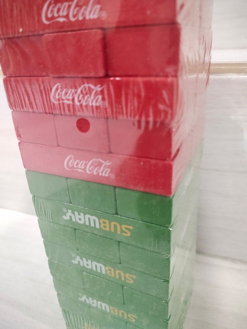 Limited Edition Subway x Coca-Cola Stack Up Game, Hobbies & Toys, Toys & Games on Carousell