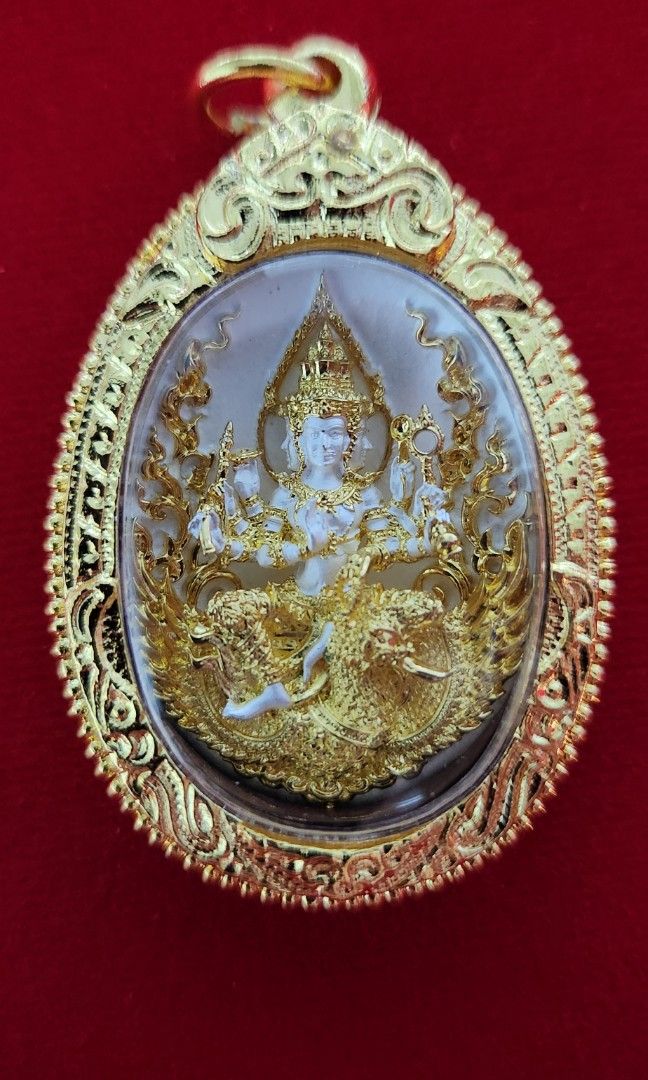 LP Chamnan 2566 - Phra Phrom, Hobbies & Toys, Memorabilia & Collectibles, Religious Items on ...