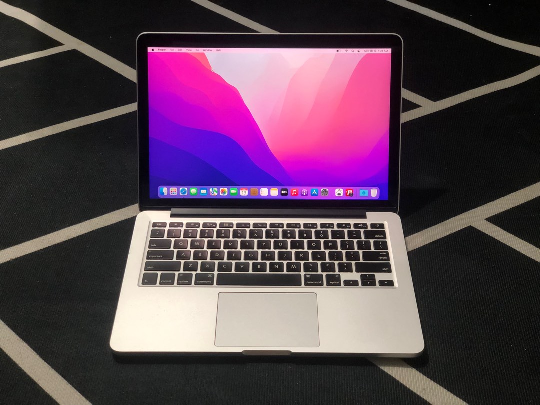 Macbook Pro Retina 2015, 13-inch 8GB 512GB SSD Storage 2.9 GHz Intel ...