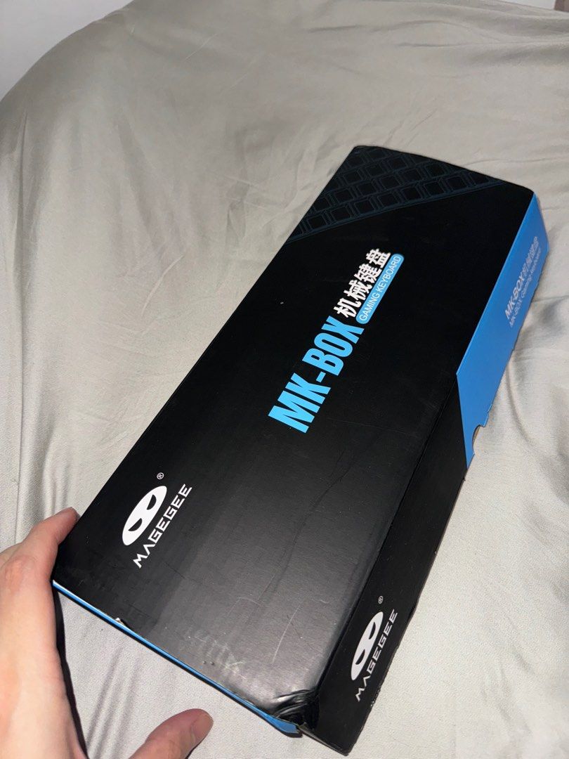 MageGee Box 60% Mechanical Keyboard Wired Wireless Hot-swappable LED ...