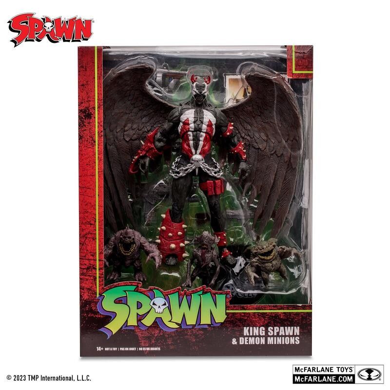 McFarlane Toys King Spawn & Demon Minions, She Spawn & Cygor (Gold Label), 興趣及遊戲, 玩具 & 遊戲類 ...