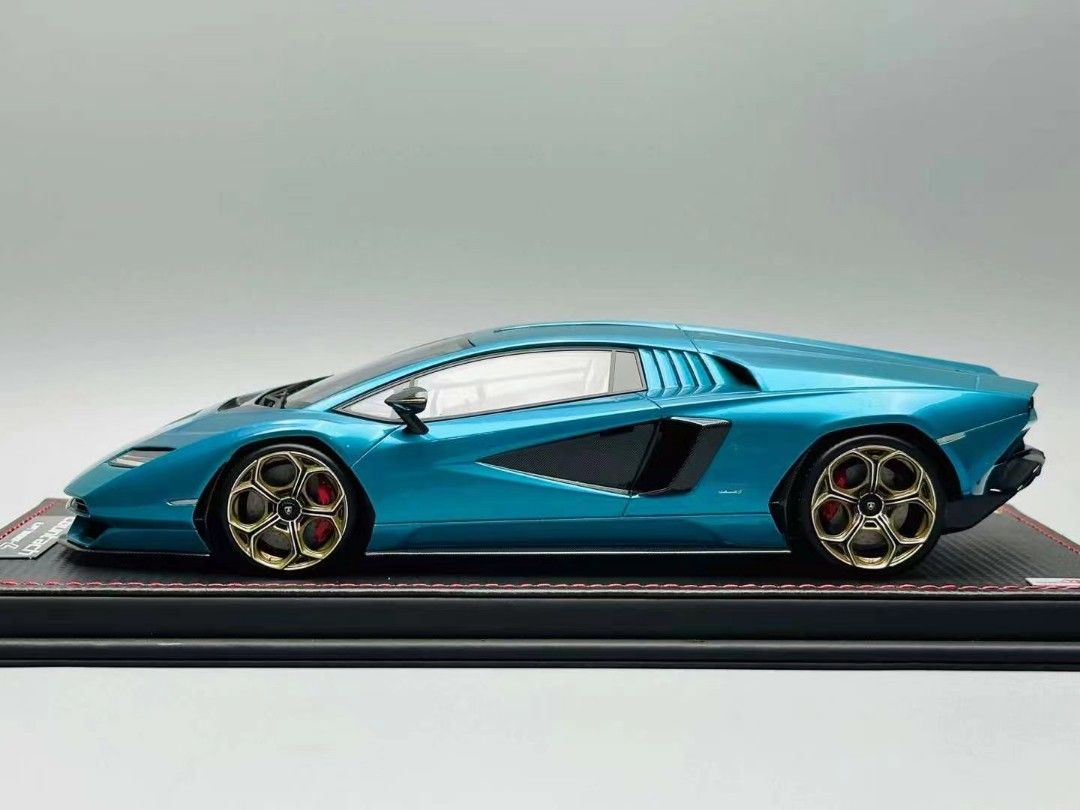MR Collection 1:18 Lamborghini Countach LPI 800-4 Blu Uranus, Hobbies ...