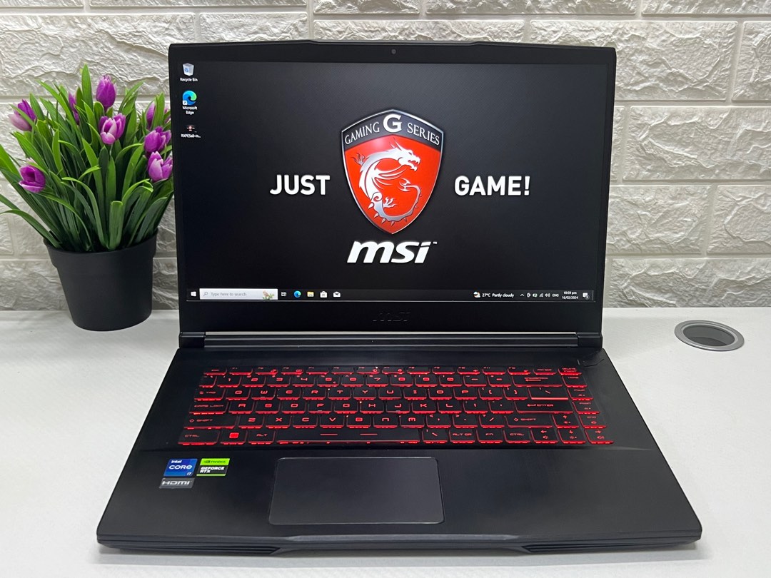 Msi GF63 Thin i7 12th gen RTX 3050, Computers & Tech, Laptops ...