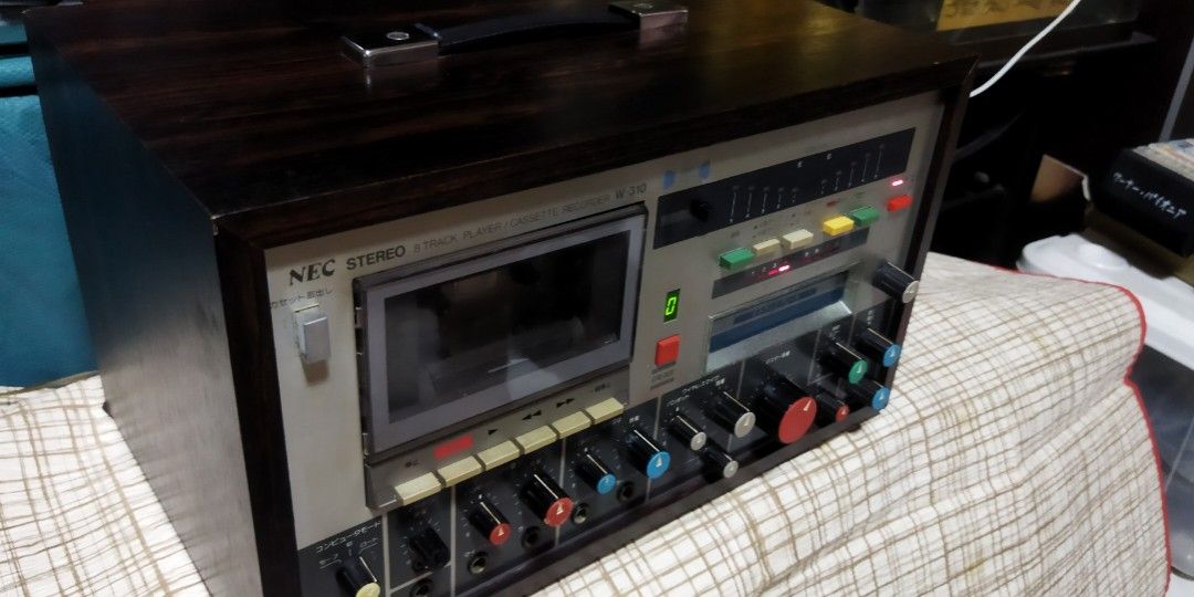 NEC Stereo 8 Track Player / Cassette Recorder W-310, Audio, Other Audio ...