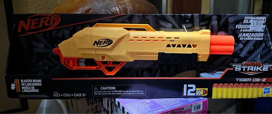 Nerf Tiger DB, Hobbies & Toys, Toys & Games on Carousell