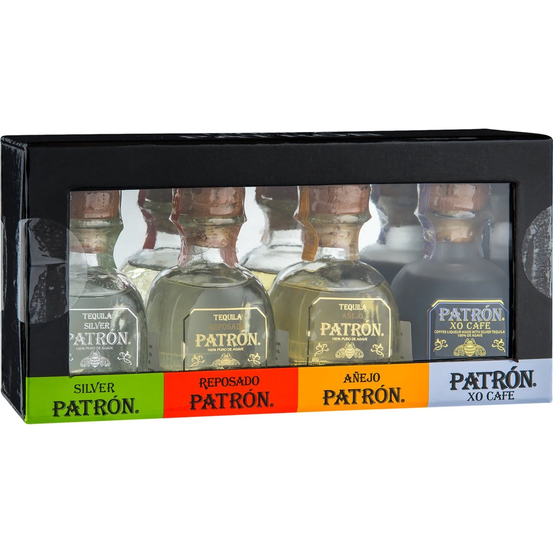 Patron Variety Pack 4 x 50ml, Food & Drinks, Alcoholic Beverages on ...